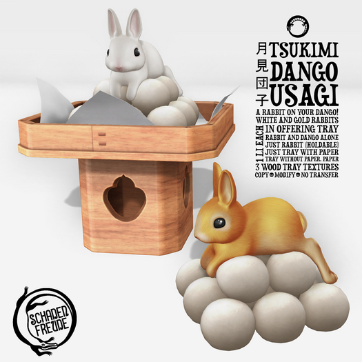 Second Life Marketplace - Schadenfreude Tsukimi Usagi Dango